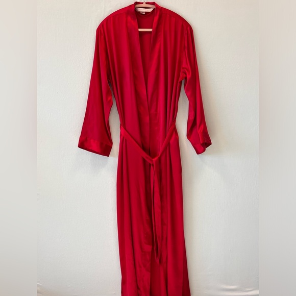 Victoria's Secret | Intimates & Sleepwear | Victorias Secret Red Satin ...